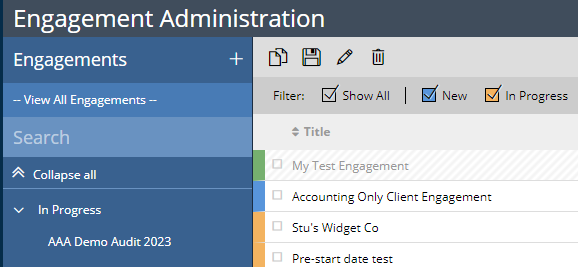 Duplicate or Roll Forward an Engagement – AuditDashboard Help Center
