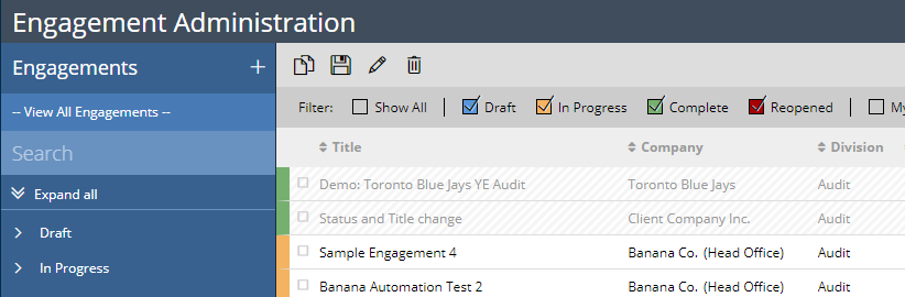 Duplicate or Roll Forward an Engagement – AuditDashboard Help Center