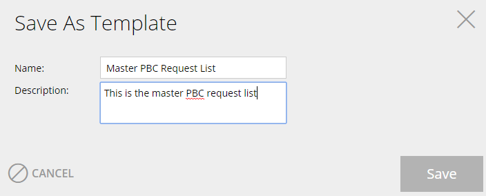 Create an Engagement Template – AuditDashboard Help Center