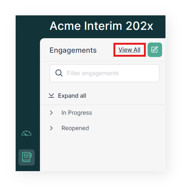 Duplicate or Roll Forward an Engagement – AuditDashboard Help Center